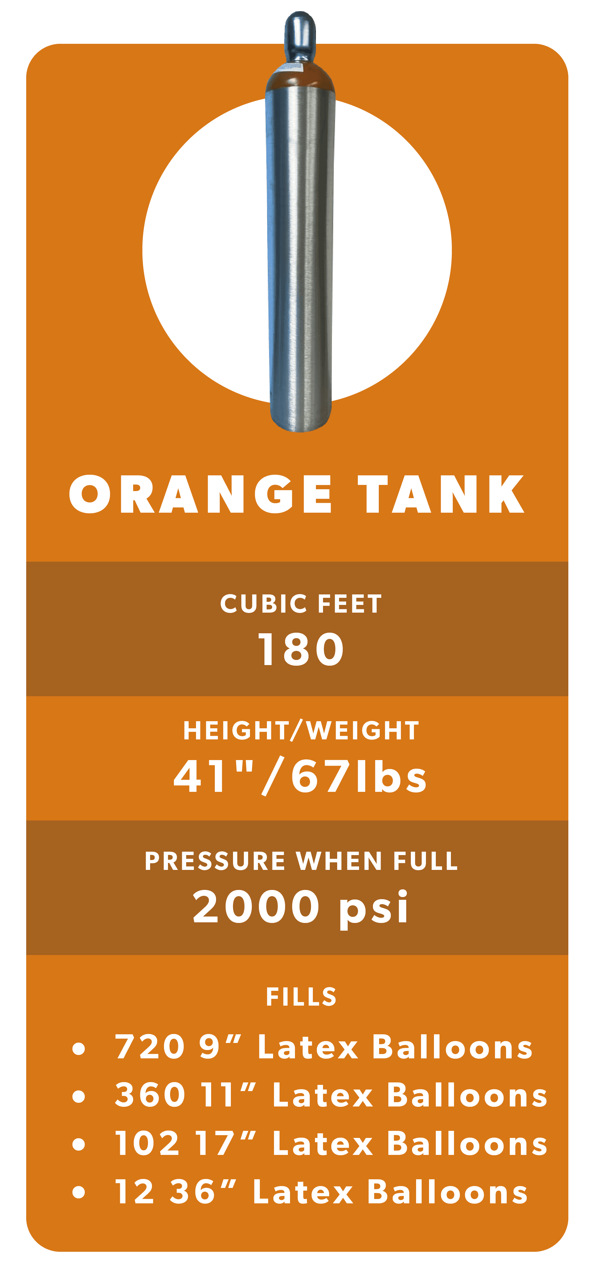 Tanks - Helium Tanks 4 Rent